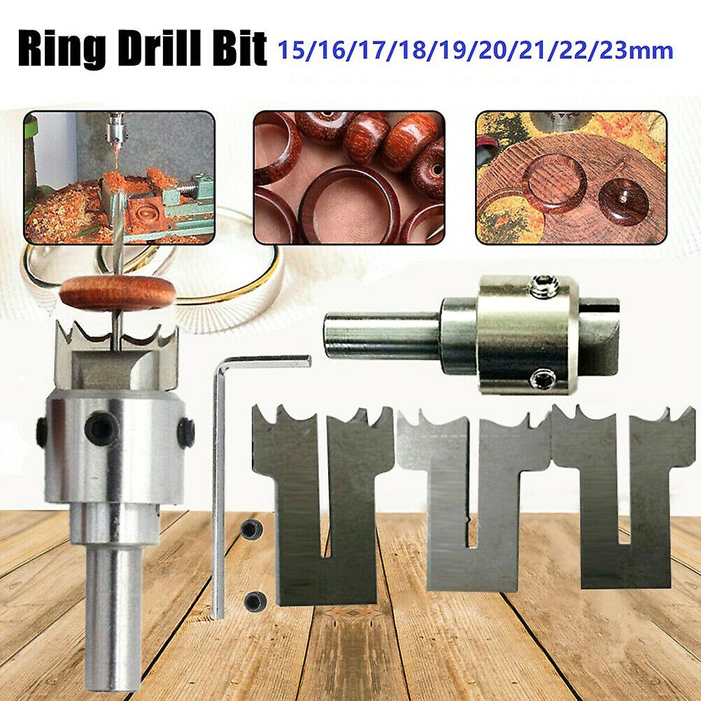 DIY Wooden Ring Maker Set - Steel Wood Bead Drill Bit Included ...