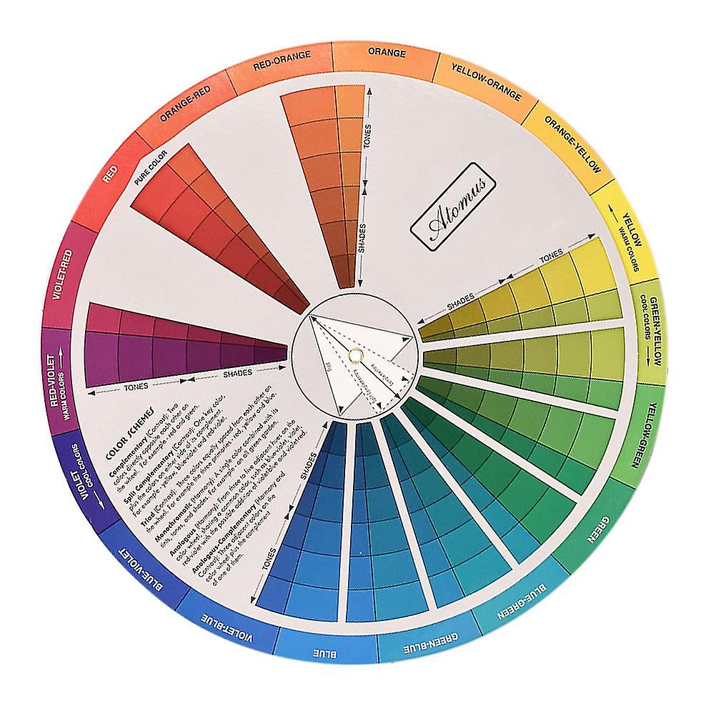 Pocket Tools Color Spectrum Wheel Color Wheel Clothes Artist Color ...