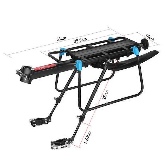 Quick Release Adjustable Bike Bicycle Cargo Rack Bike Rear Rack ...