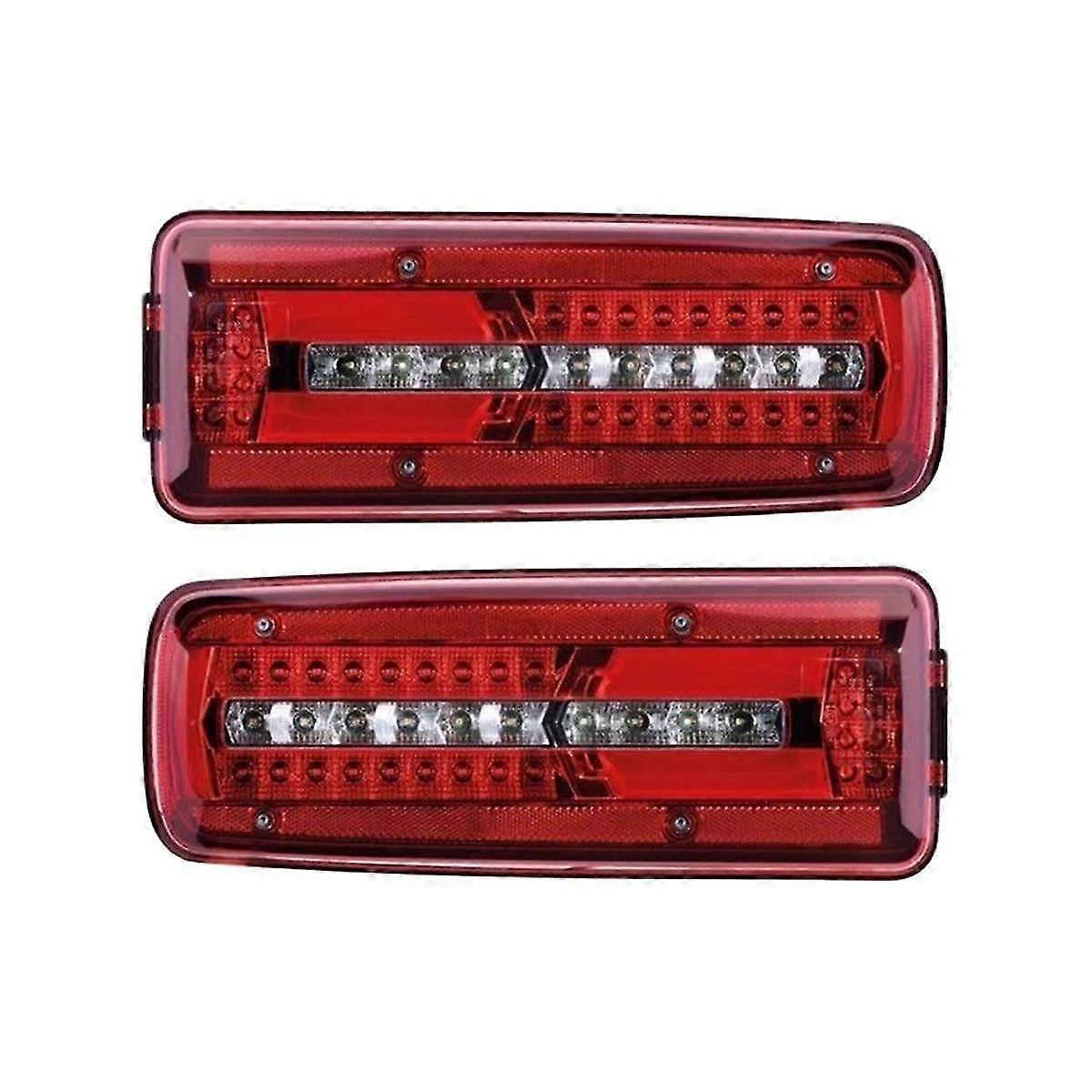 24V LED Truck Left Rear Bumper Tail Light Brake Signal Light for MAN ...