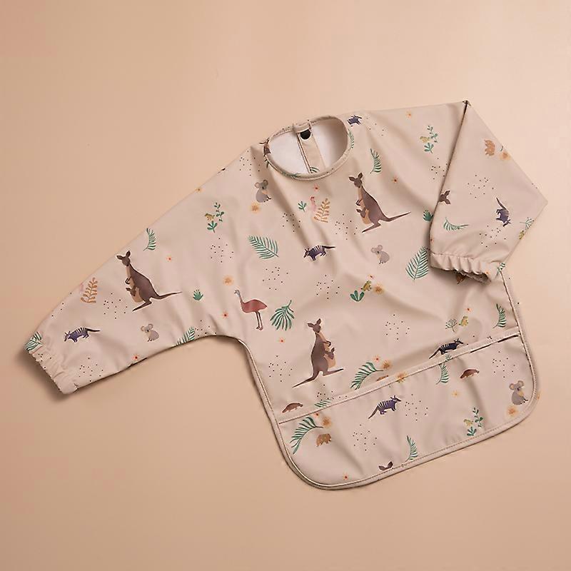Little Boy Girl Painting Smock Baby's Soft Waterproof Bib Child Meal ...