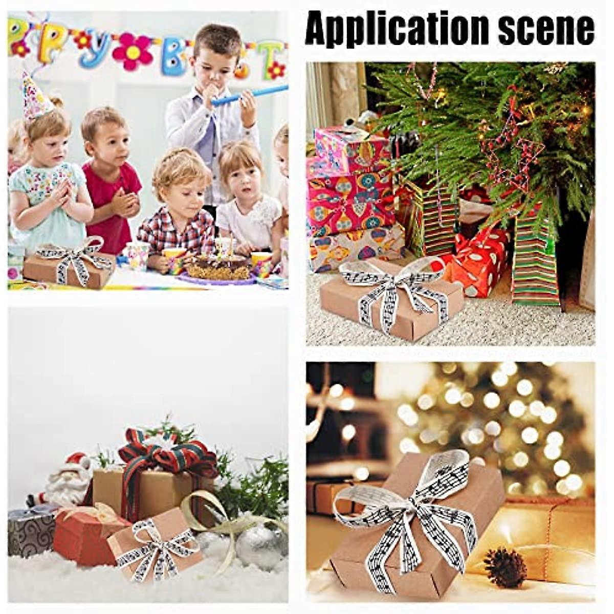 11 Yards Musical Notes Ribbons 5/8 Inch Musical Notes Craft Ribbon ...