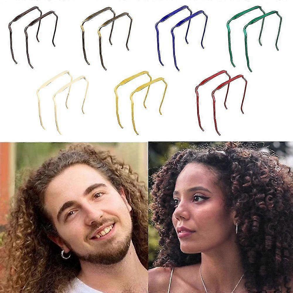 1/2Pcs New Fashion Invisible Hair Hoop Curly Thick Hair Headband ...
