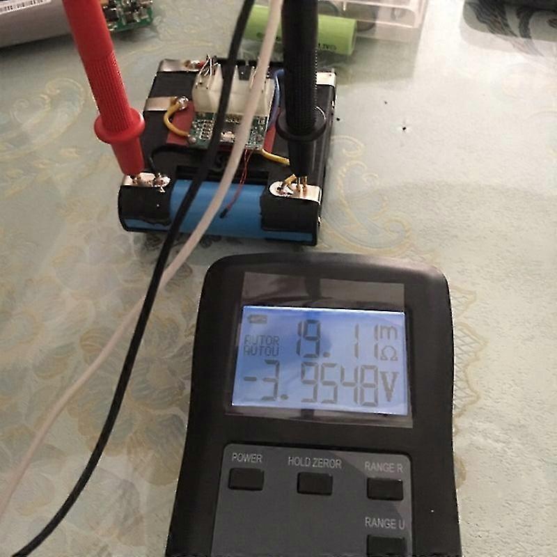 Four-line yr1035 lithium battery internal resistance meter tester 18650 ...