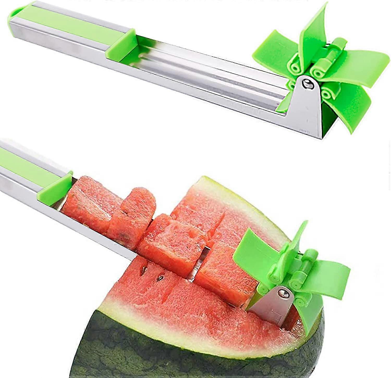 Watermelon Slicer, Windmill Melon Cutter Ballpoint Melon Corer ...