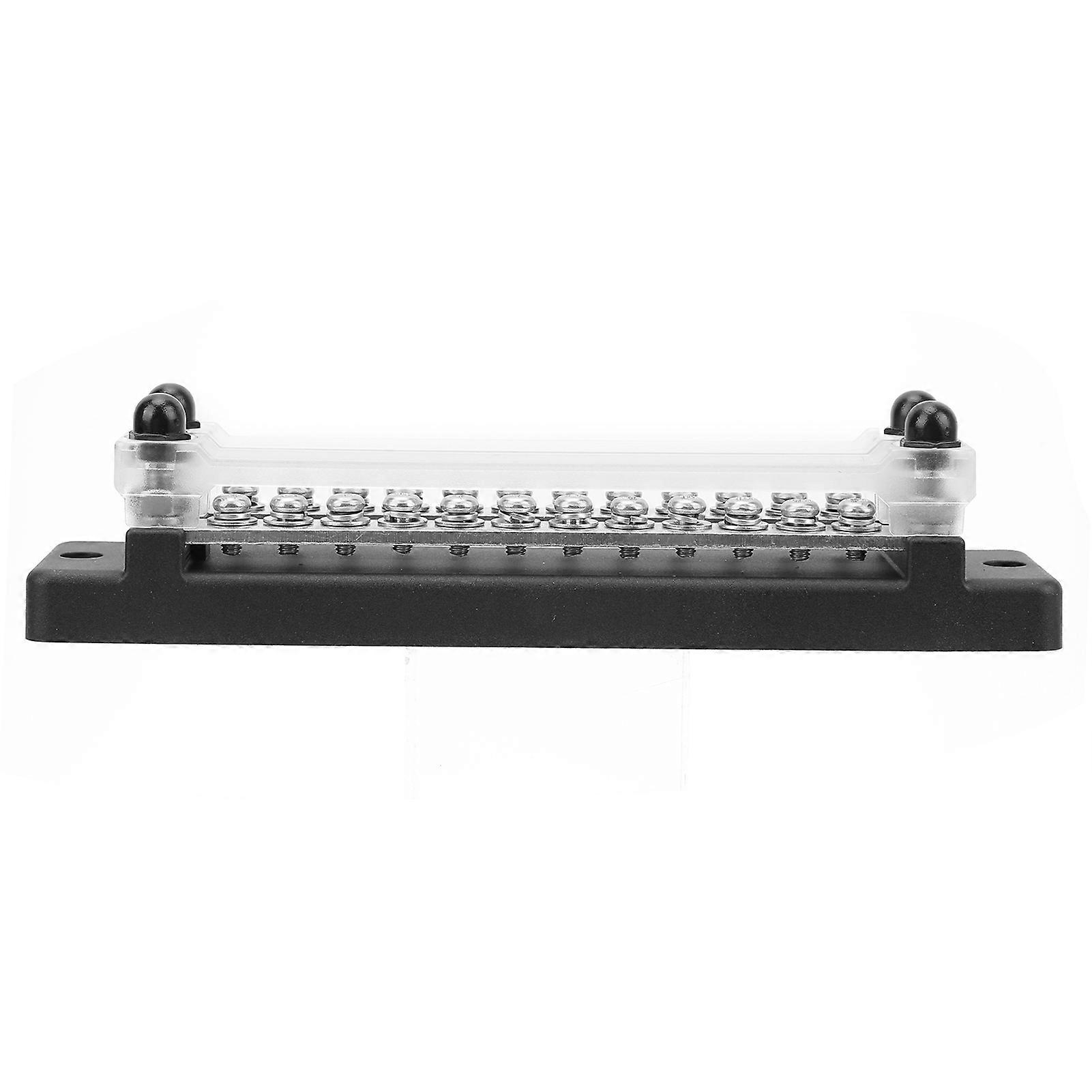 24 Terminal Bus Bar 150A BusBar Block with Transparent Cover for Marine ...