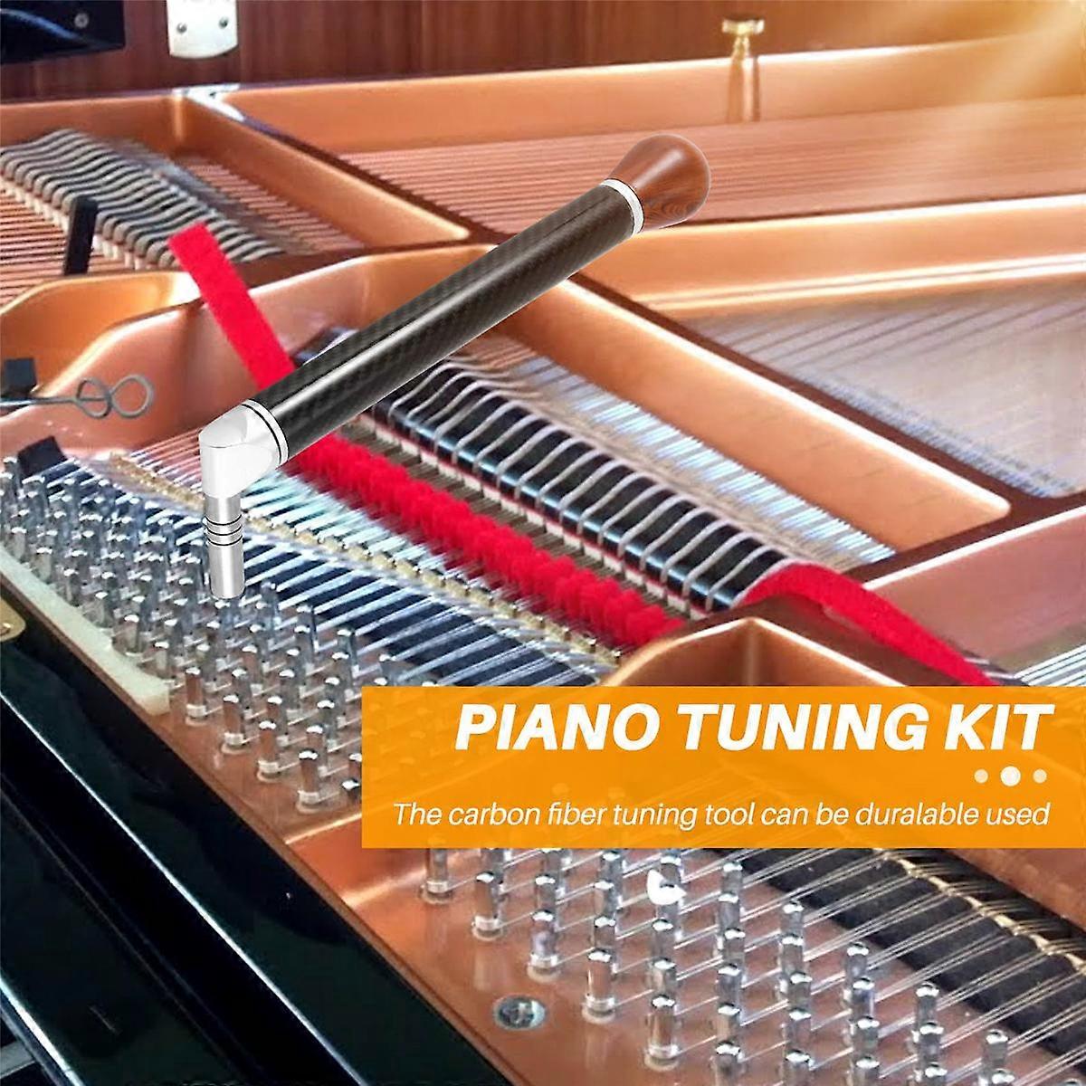 The Carbon Tube Piano Tuning Lever Carbon Fiber Tube Piano Tuning Hammer Piano Tuner | Fruugo UK