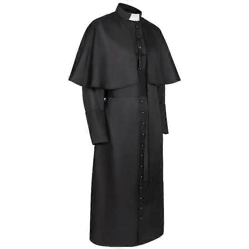 Medieval Priest Costume Catholic Church Religious Roman Retro Pope ...