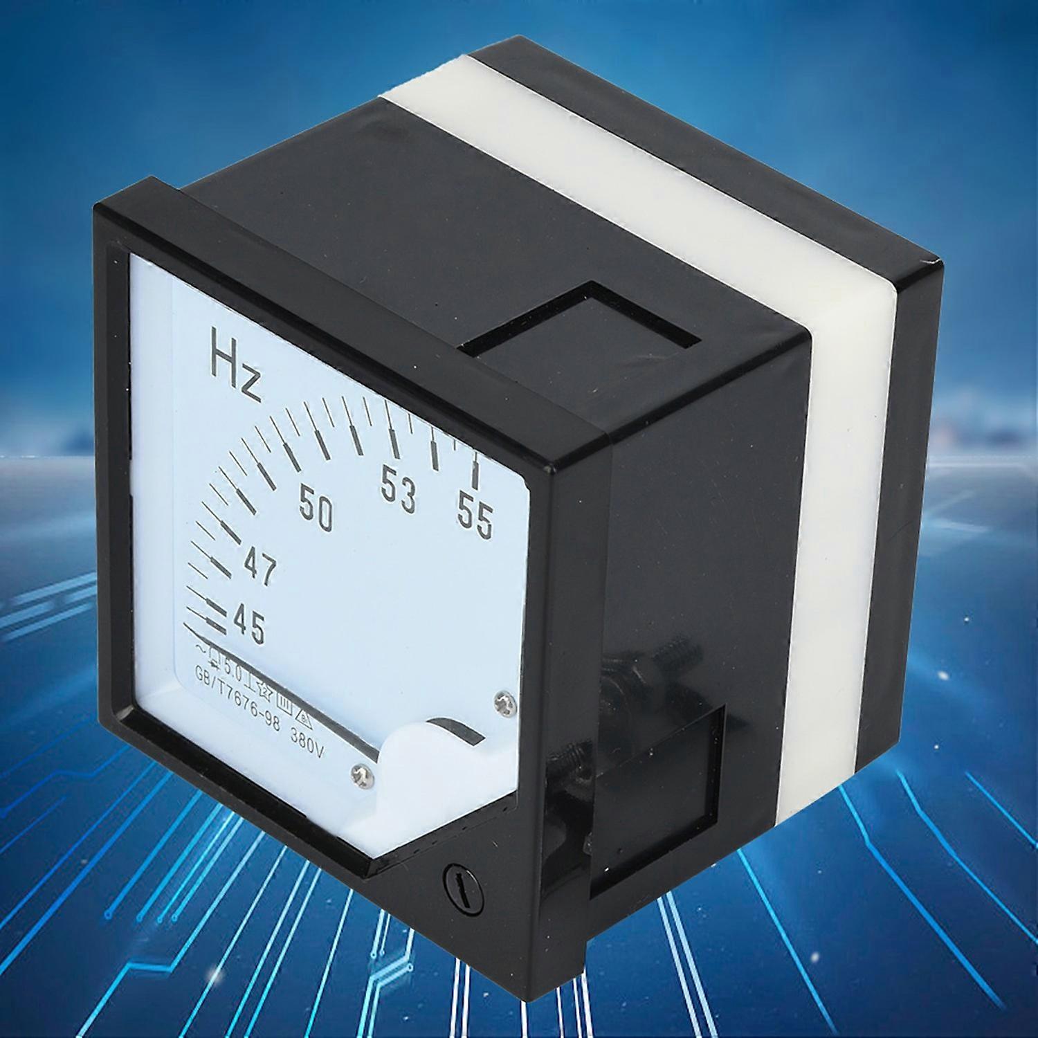 Square Panel Frequency Meter 45-55Hz AC 380V 1.5 High Accuracy ...