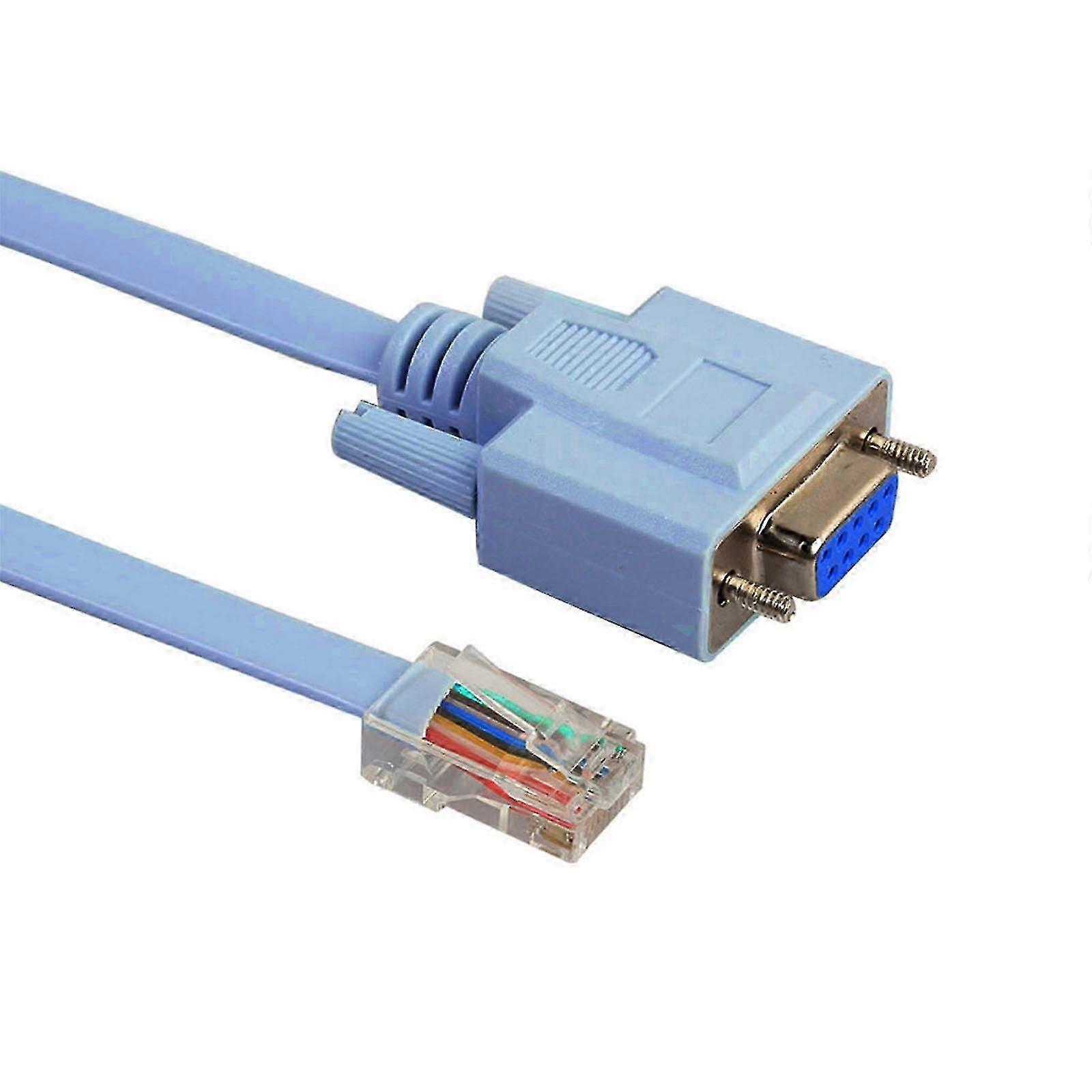 Console Cable Db9-rj45 Switch Line 9-pin Network Adapter Cable For ...