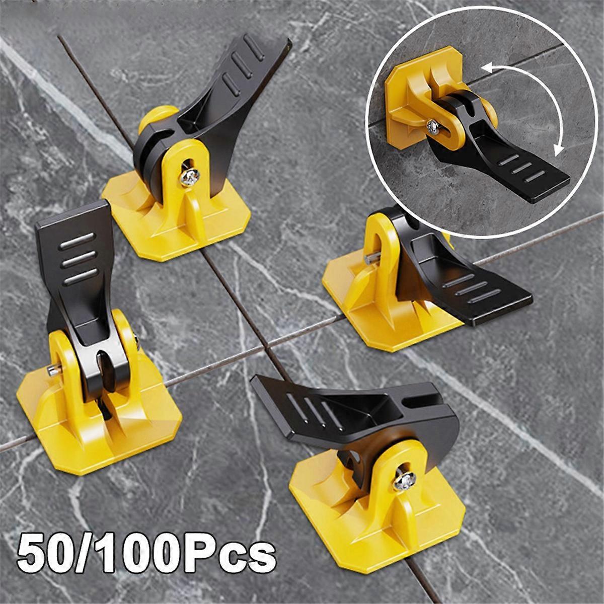 Floor Tile Leveling System Clips Ceramic Leveling Adjuster Kit For Tile Laying Fixing Wall