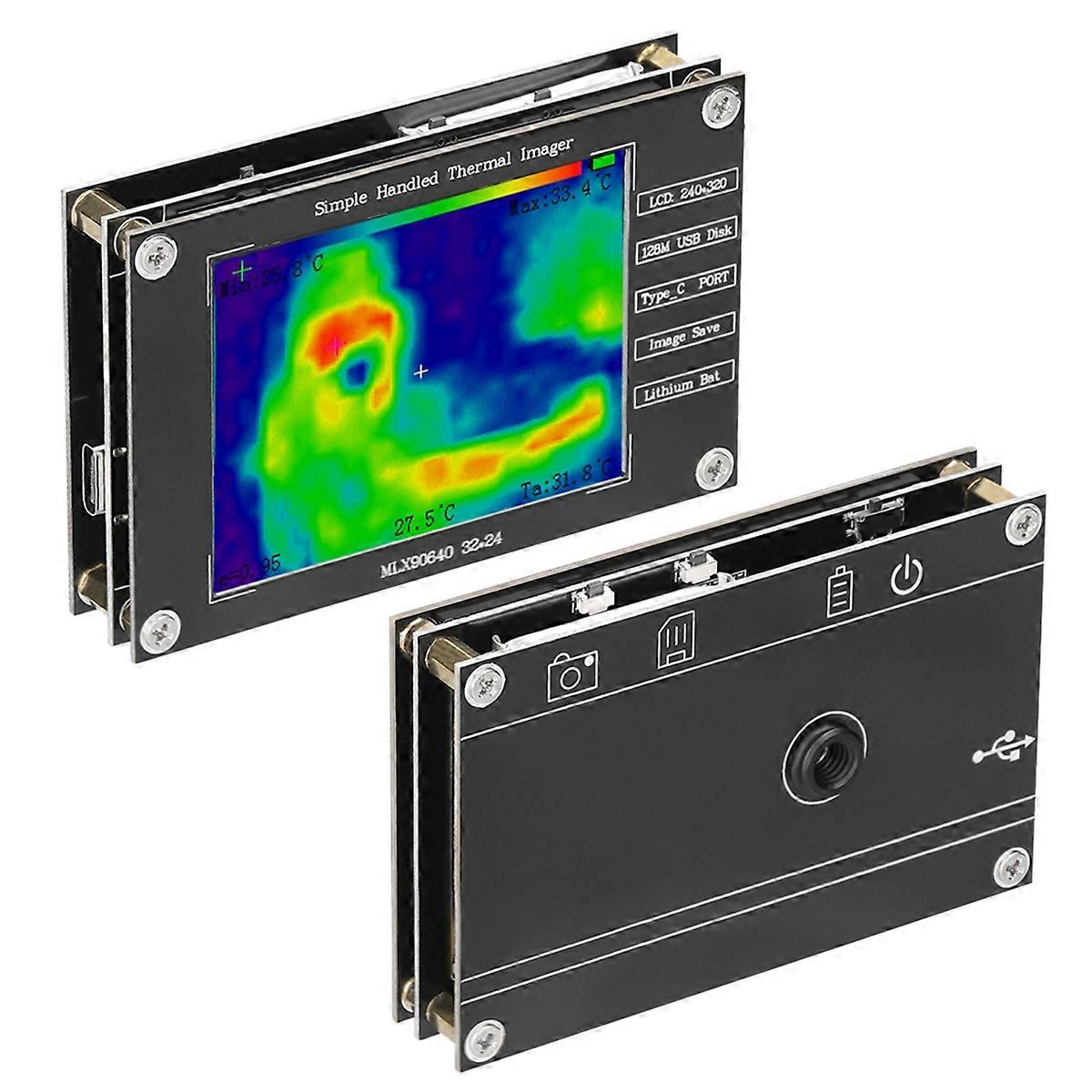 Portable Thermal 2.8inch Imager Small Thermal Imaging Camera Support ...