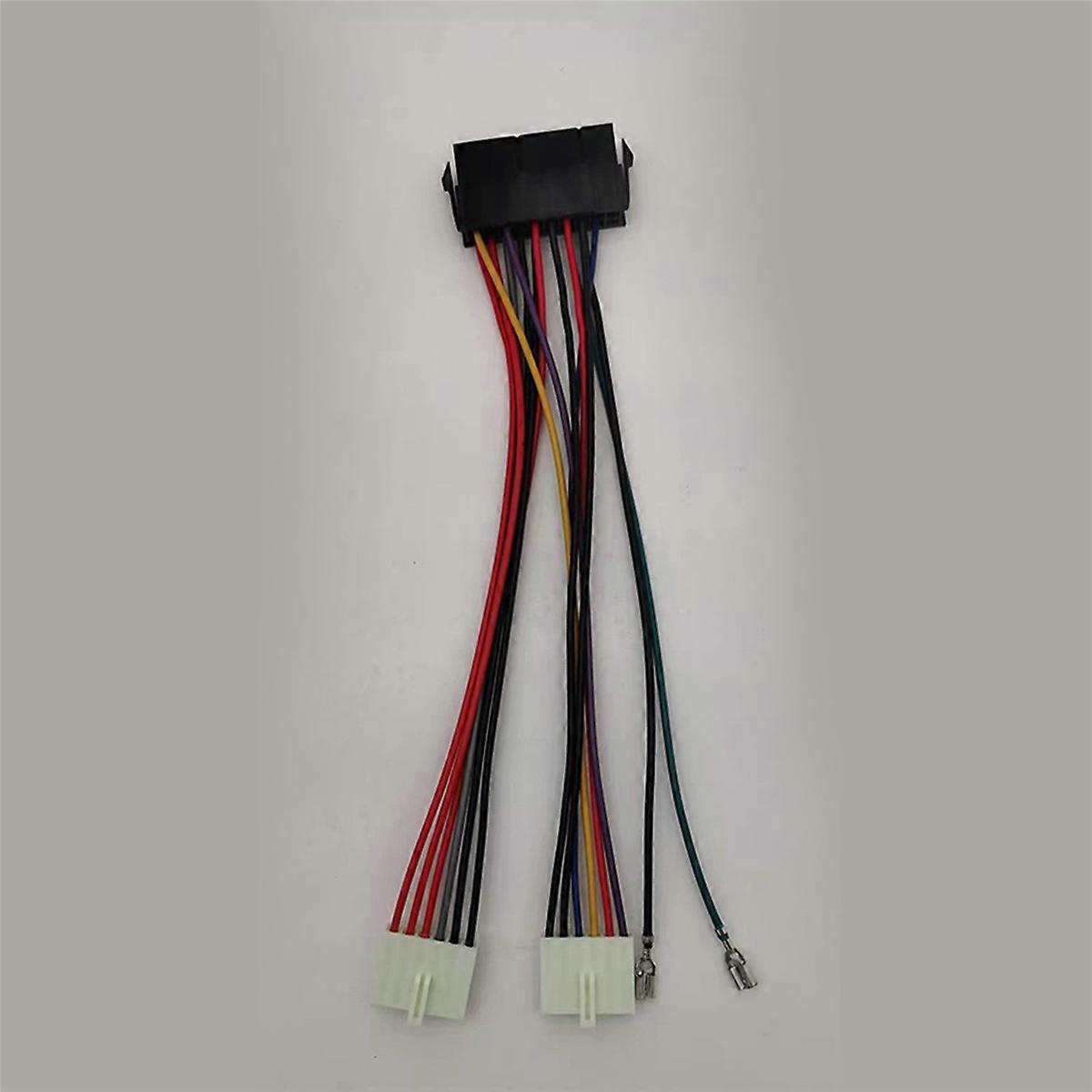 1Pcs 20Pin ATX to 2Port 6Pin AT Converter Power Cable Cord for 286 386 ...
