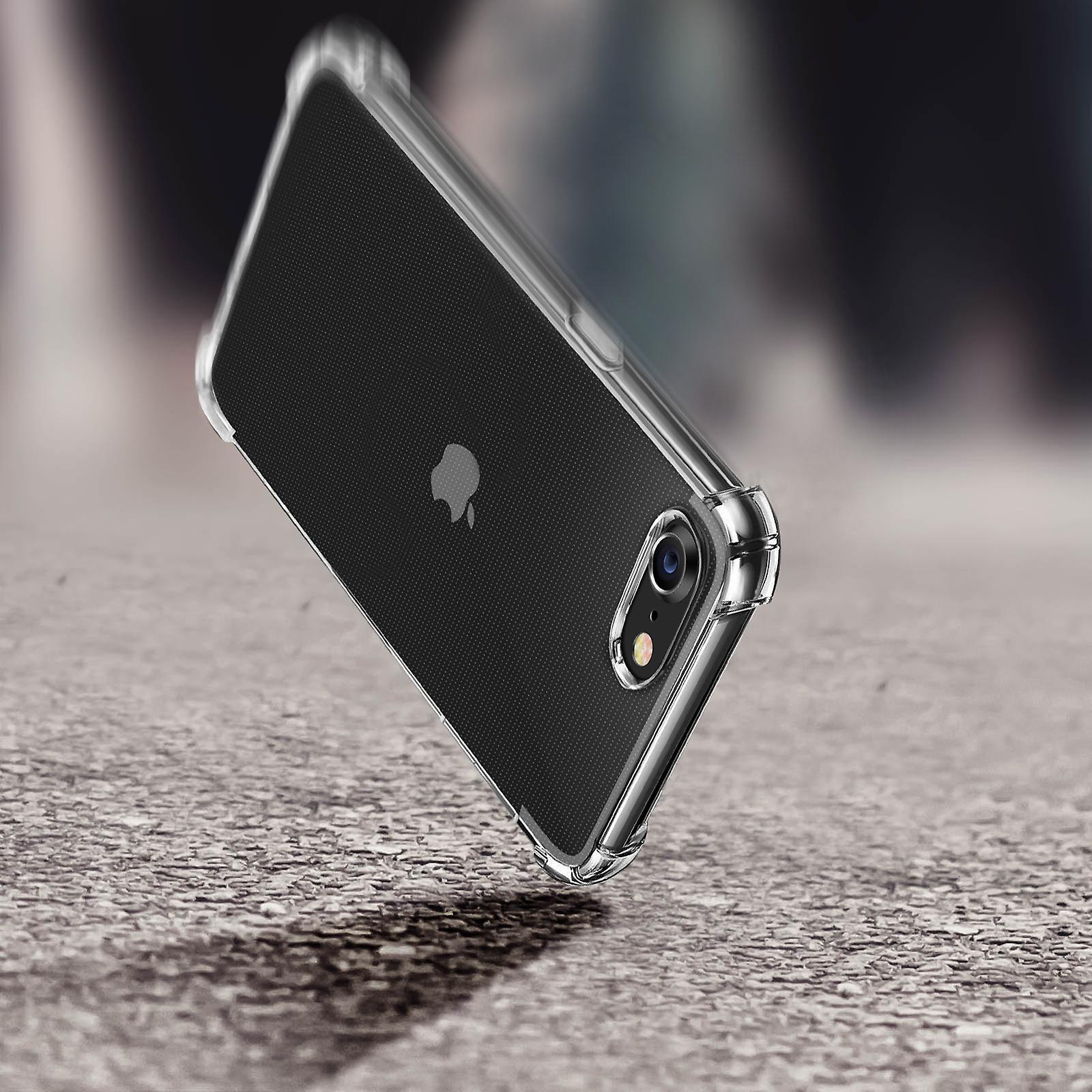 Back cover for iPhone SE 2020/8/7 Flexible Case with Bumper Corners ...