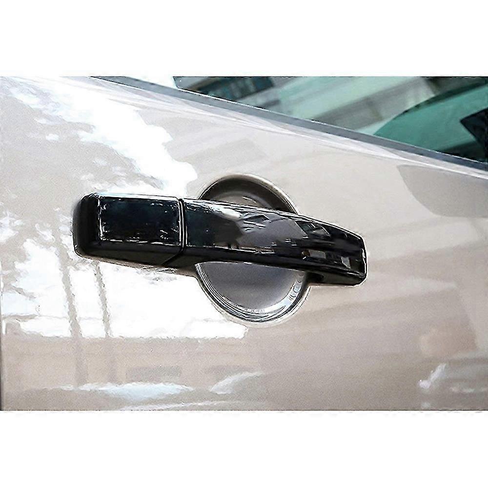 Car Door Handle Covers Trim Gloss Black Exterior Door Handles Cover for ...