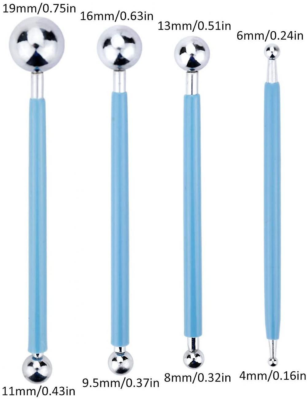 Veeki 25Pcs Dotting Painting Tools Pen Dotting with Mandala Stencil Kit ...