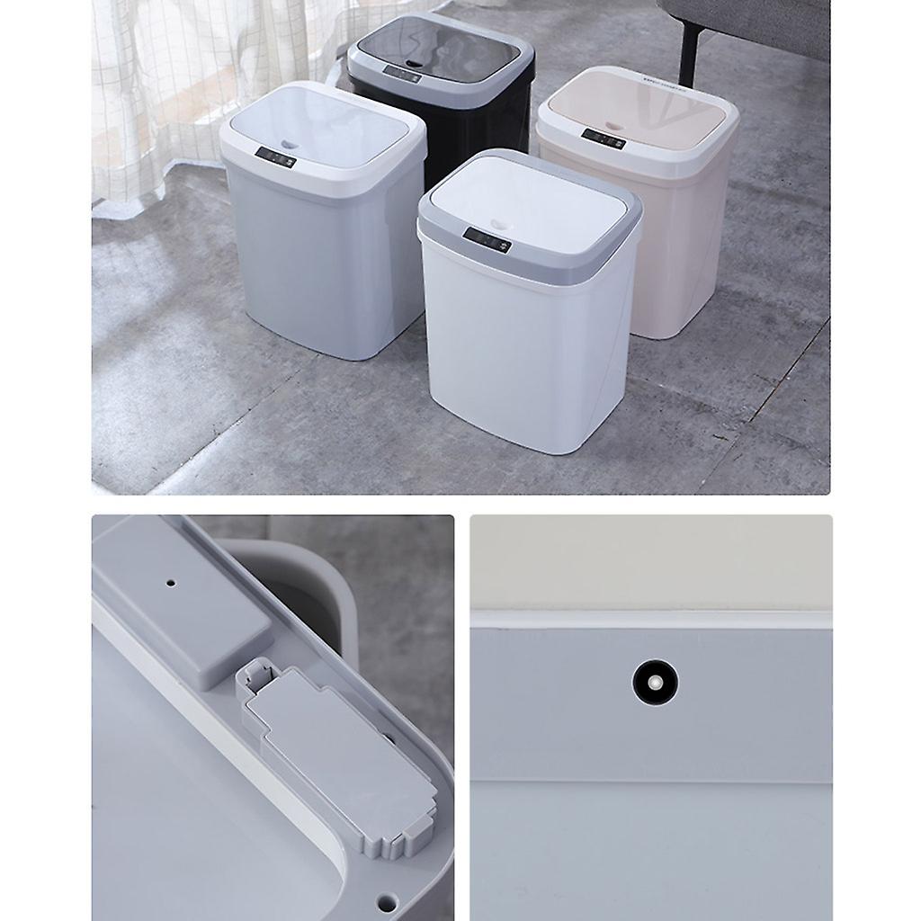 Smart Induction Trash Can Automatic Intelligent Sensor Dustbin Electric ...