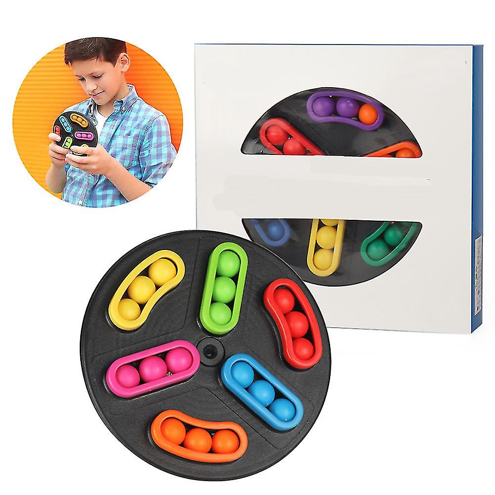 Rotating Magic Beans Cube Fingertip Fidget Toys Kids Adults Stress ...