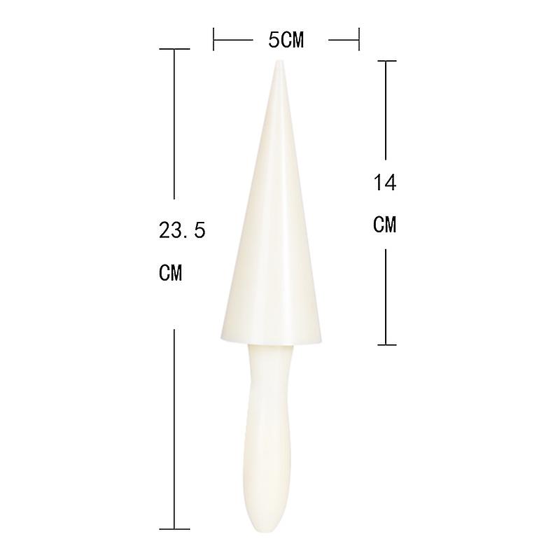 Wooden Cone Mold, Homemade Waffle Cone Roll, Waffle Roll Mould ...