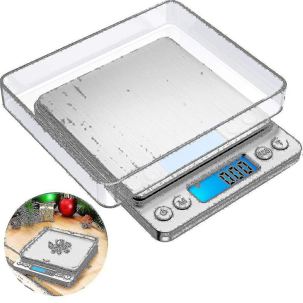 Digital Kitchen Scale, 500g/ 0.01g Small Jewelry Scale, Food Scales ...