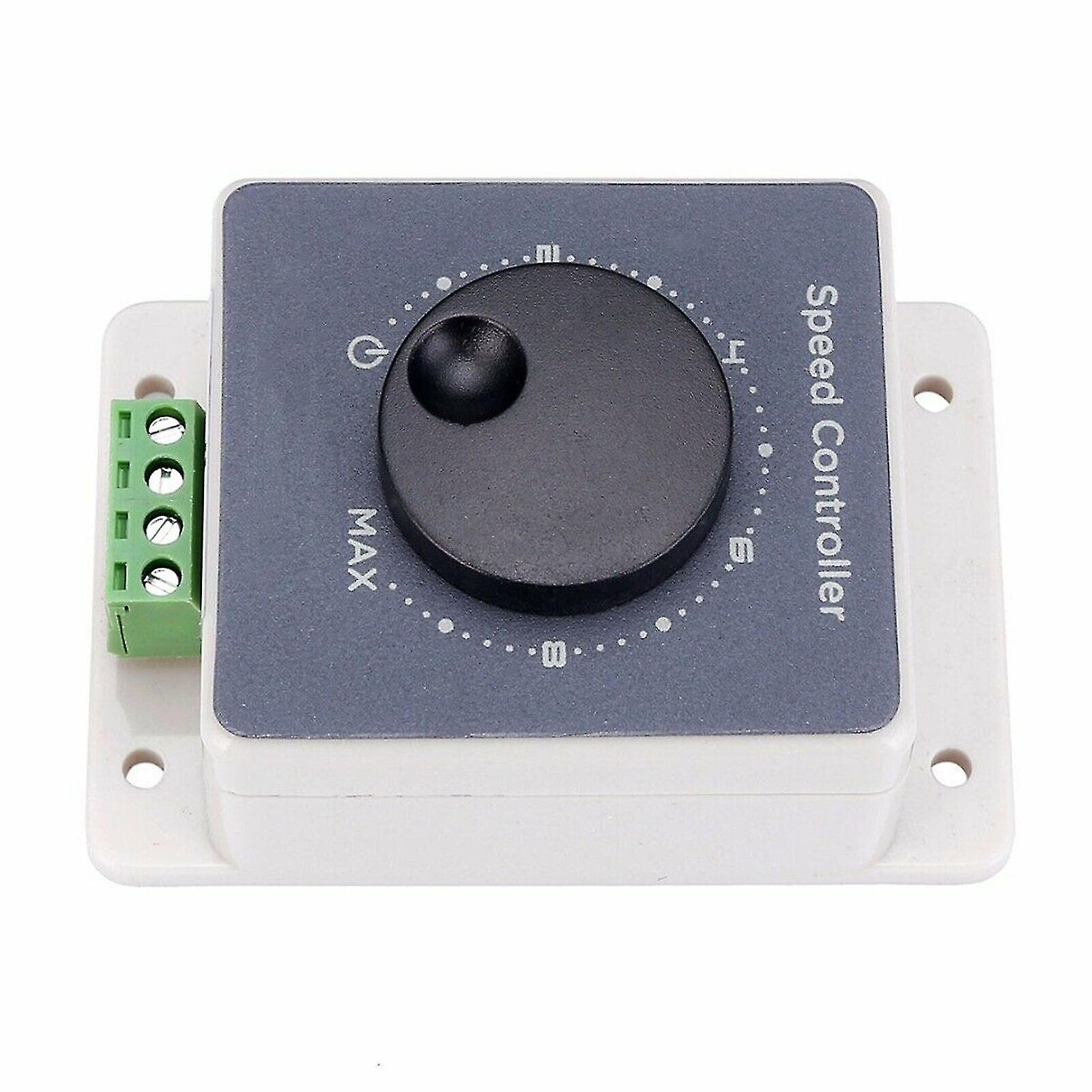 Pwm 12v-48v 20a Dc Motor Adjustable Speed Controller Regulator Switch ...