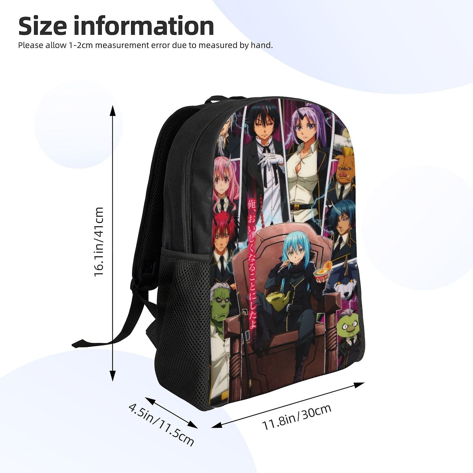 That Time I Got Reincarnated As A Slime Backpack Cute Anime Large ...