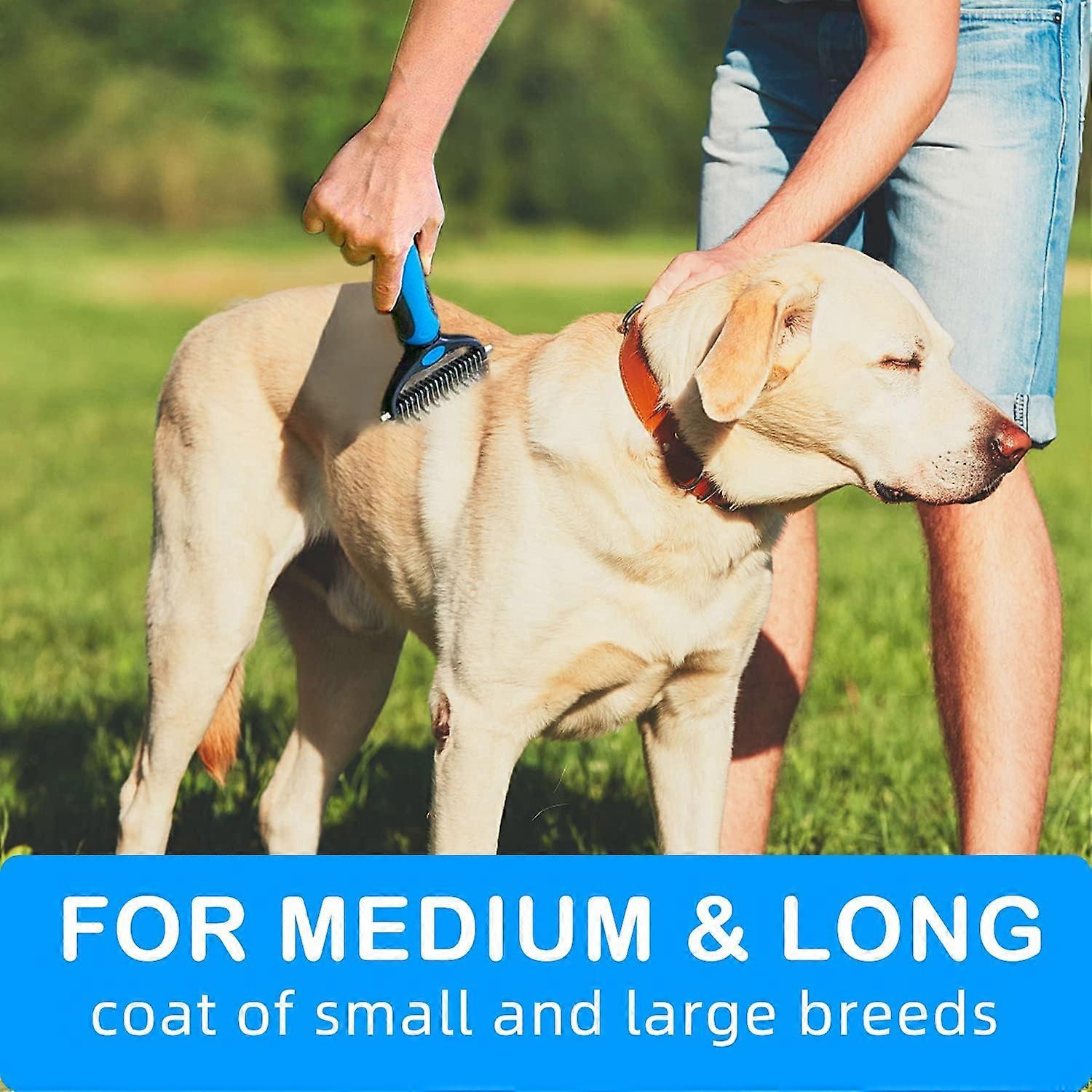 Dog Brush Cat Brush, Professional Dog Detangling Comb and Long Hair Dog ...