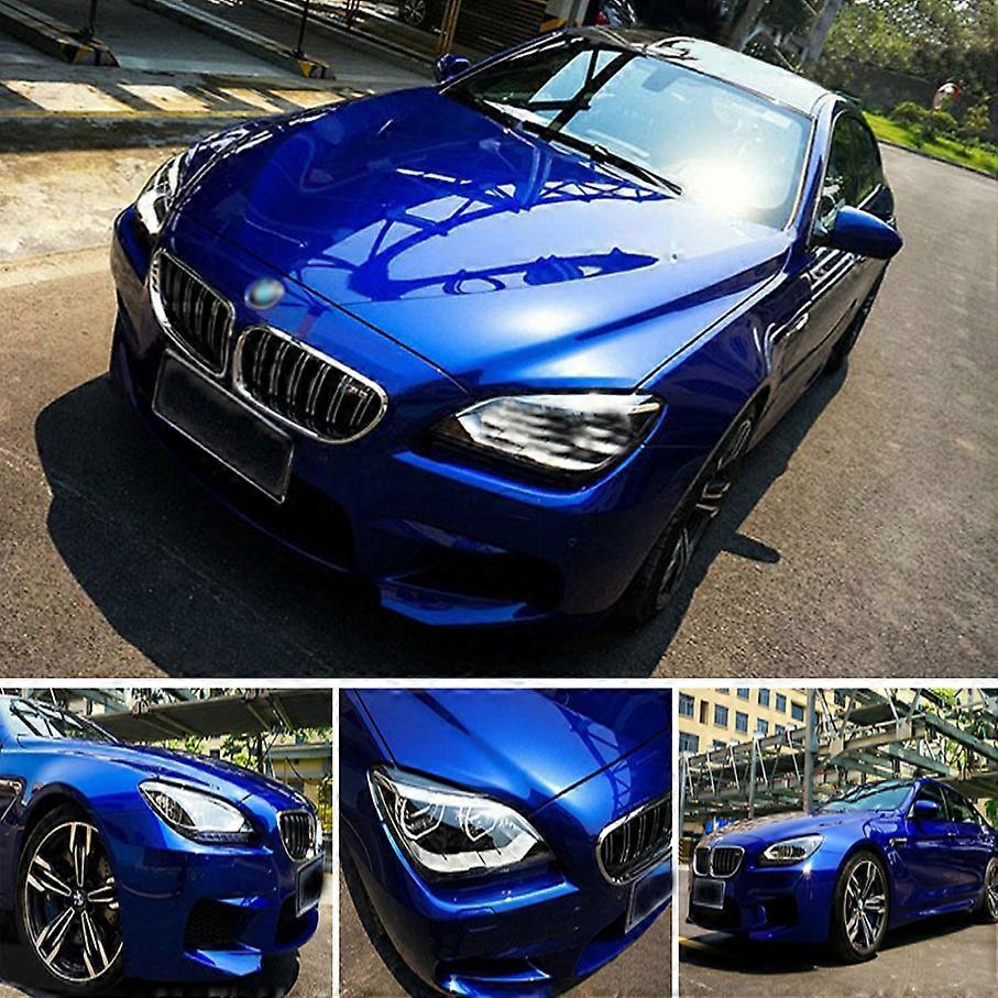 14 Kinds Blue Carbon Fiber Car Stickers Vinyl Wrap Film Glossy Matte ...