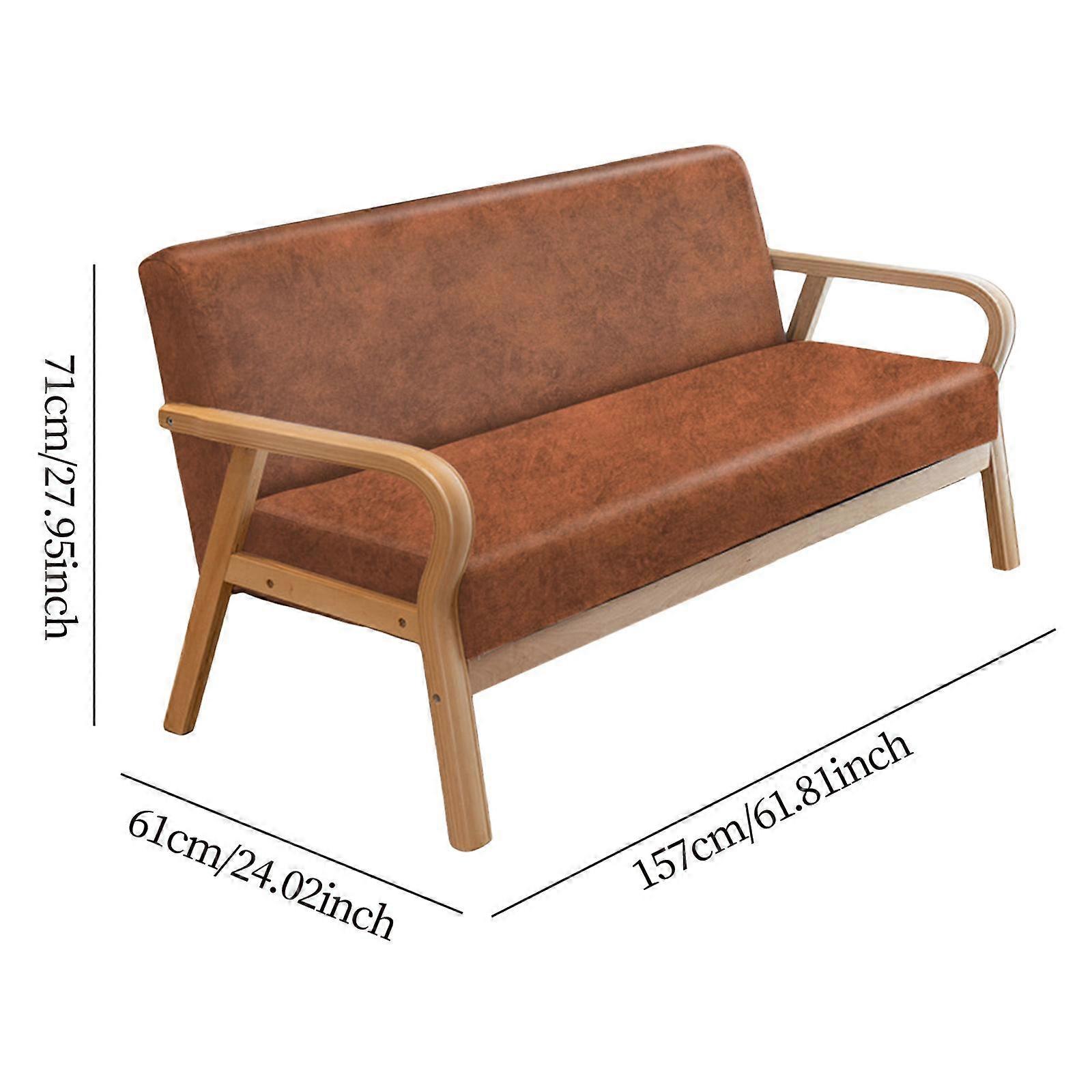 Modern Sofa Minimalist Stylish 3 Seater Couch for Indoor Living Room ...