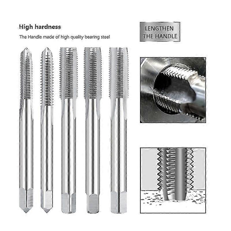 Tyre Valve Thread Tap 5v1 5v2 8v1 8v2 10v1 Right Cutting Straight ...