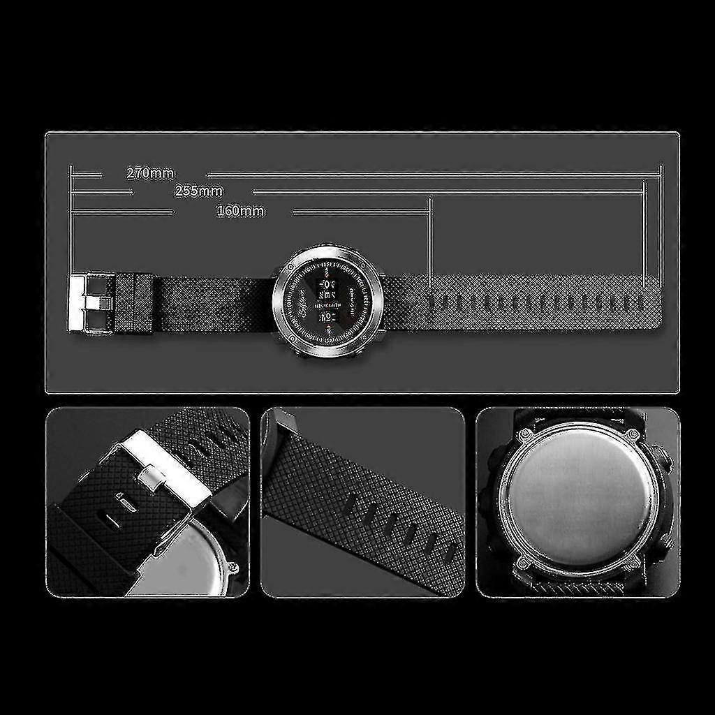 Mens Drum Roll Watch Stunning Unique Watch Rolling Time Rubber Strap ...