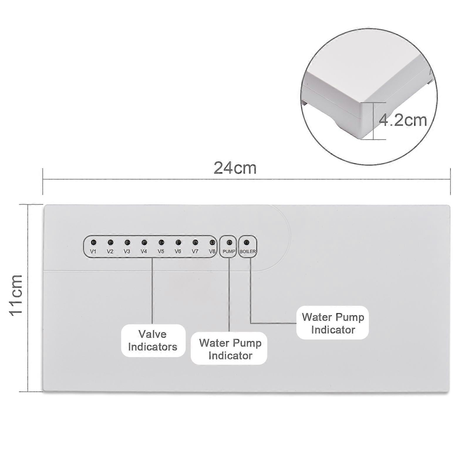 Smart Hub Controller 8-Channel Concentrator 220V with LED Indicators ...