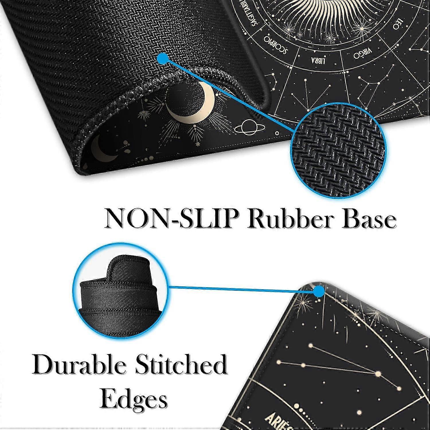 Desk Pad Protector,large Gaming Mouse Pad,office Desk Mat,non-slip ...