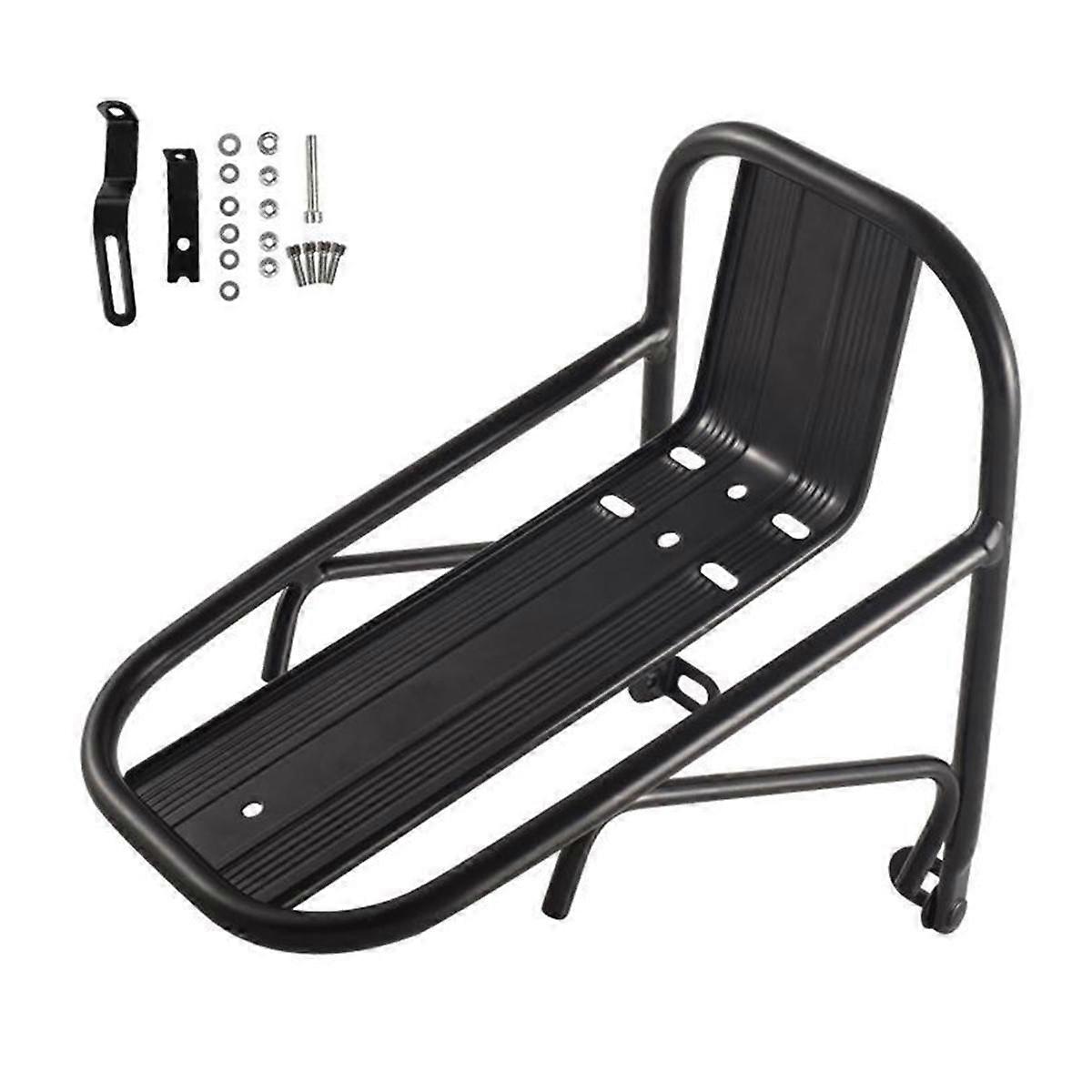Bicycle Front Rack Bicycle Basket Bracket Mountain Bike Front Rack ...