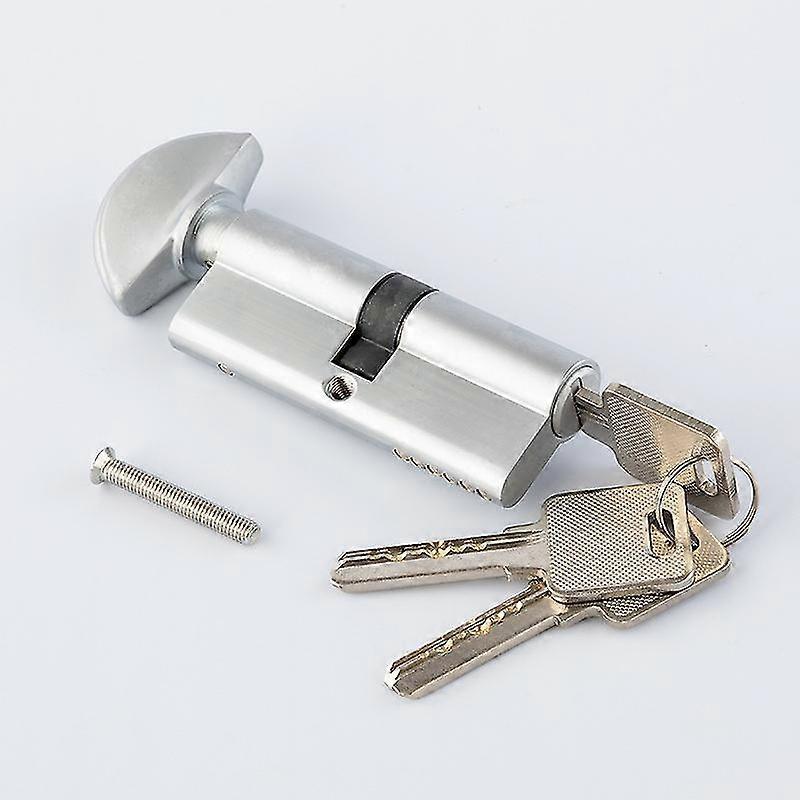 Thumb Turn Euro Cylinder Lock, Euro Door Barrel Lock with 3 Keys, Anti-Bump, Anti-Drill, Anti ...
