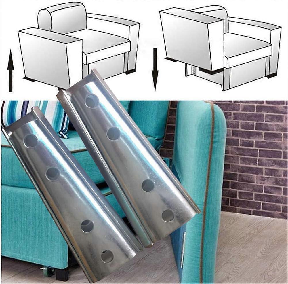 2 Pairs 4.7 Inch Headboard Wall Mount Brackets, Interlocking Hanger ...