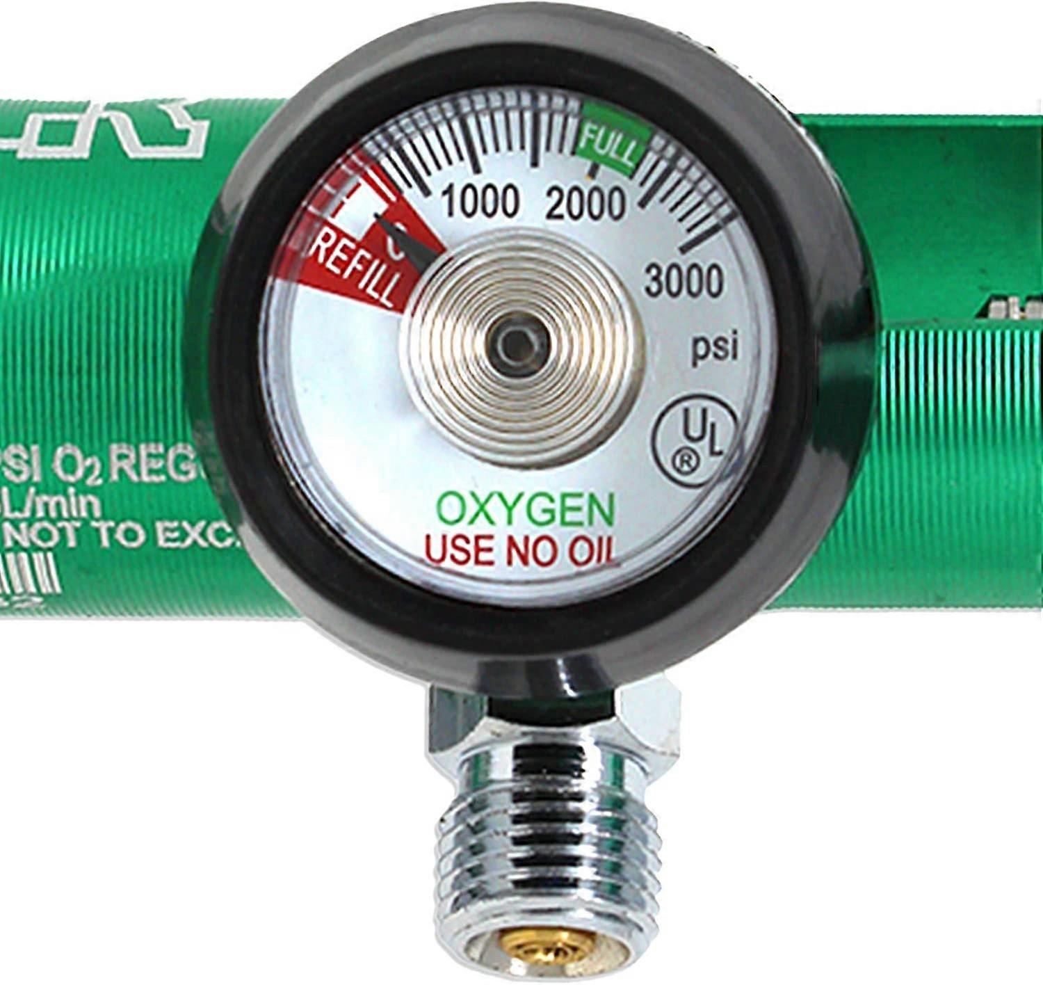 First Aid Oxygen Regulator CGA-870 Gauge Flow Rate - 0-25LPM | Fruugo UK