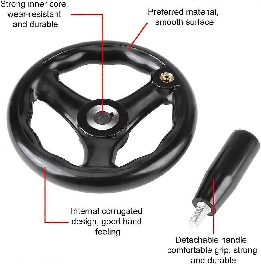Handwheel, handwheel, crank handwheel, handwheel, 3-spoke handwheel ...