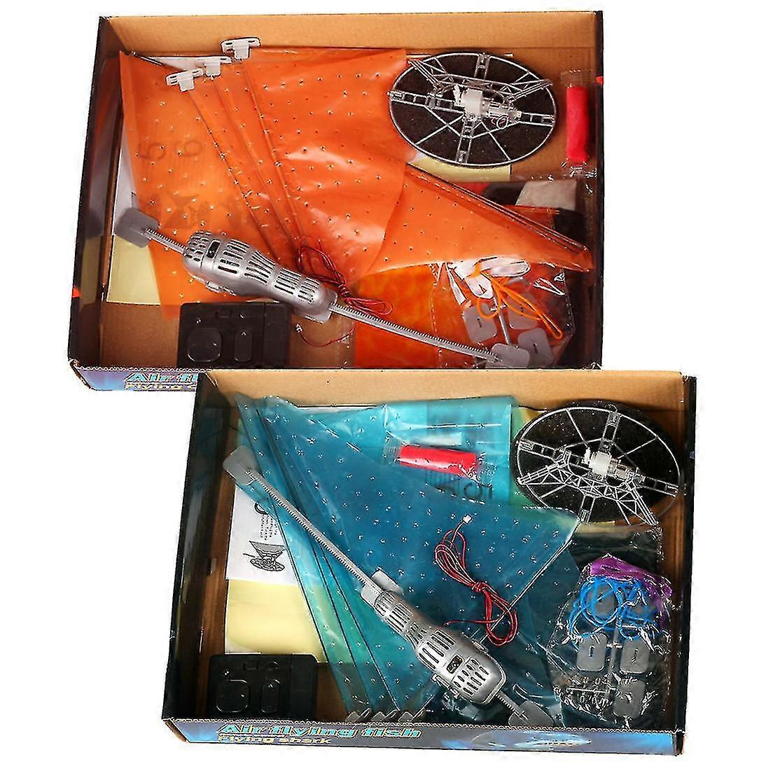 Remote Control Flying Fish Inflatable Shark Clownfish Flying Fish ...