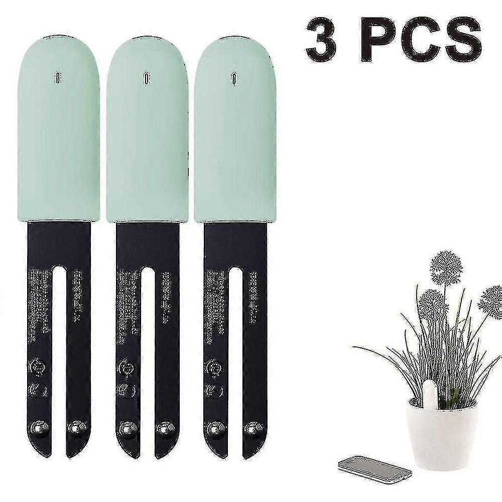 3pcs Plant Monitor Smart Plant Tracker Soil Moisture Meter Tester ...