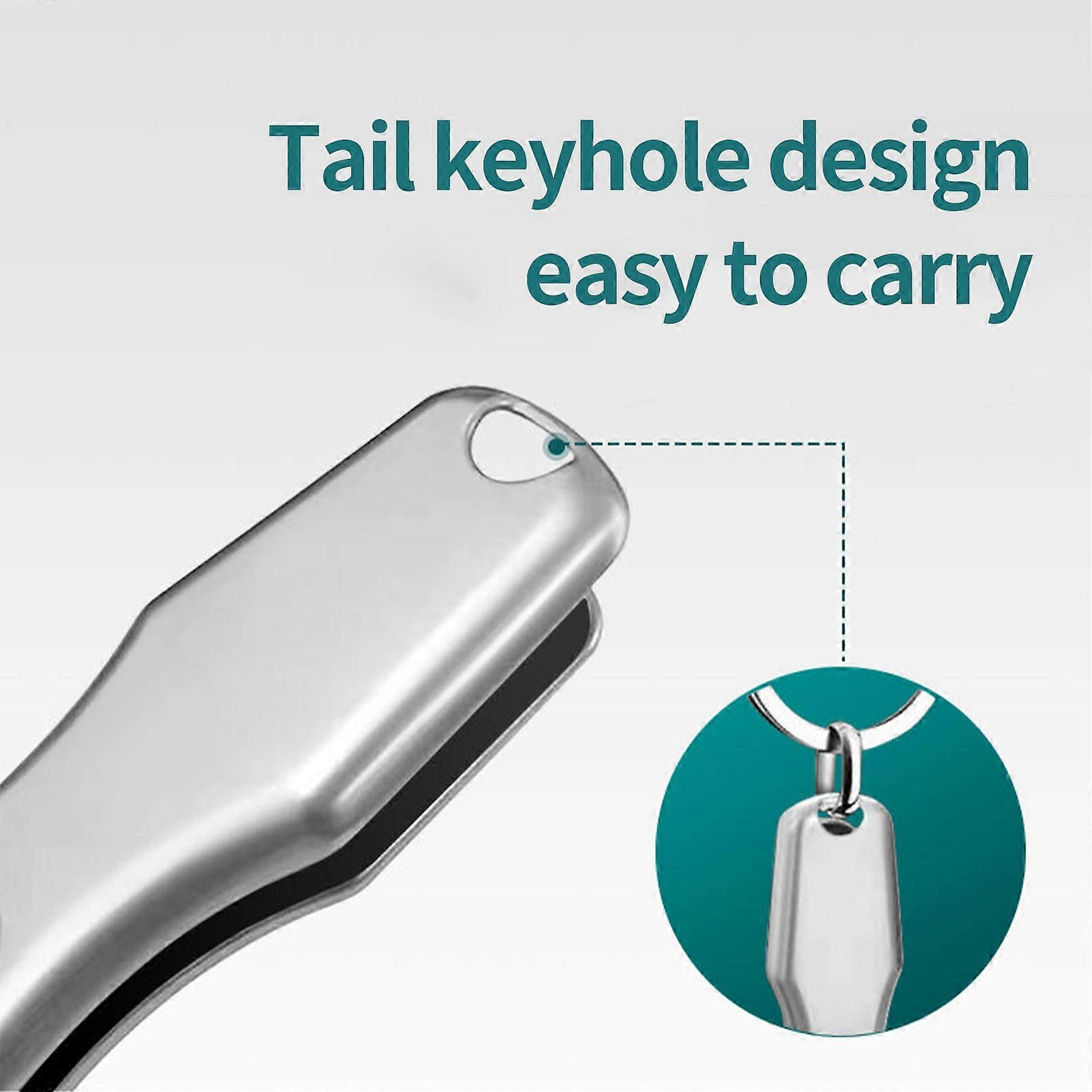 New Upgraded Stainless Steel Ultra Sharp Nail Clippers Wide Jaw Opening ...