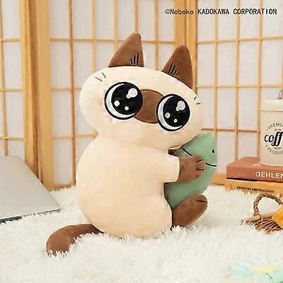 33cm Siamese Cat Azuki Can Azukisan Daily Life Plush Doll Pillow Kawaii ...