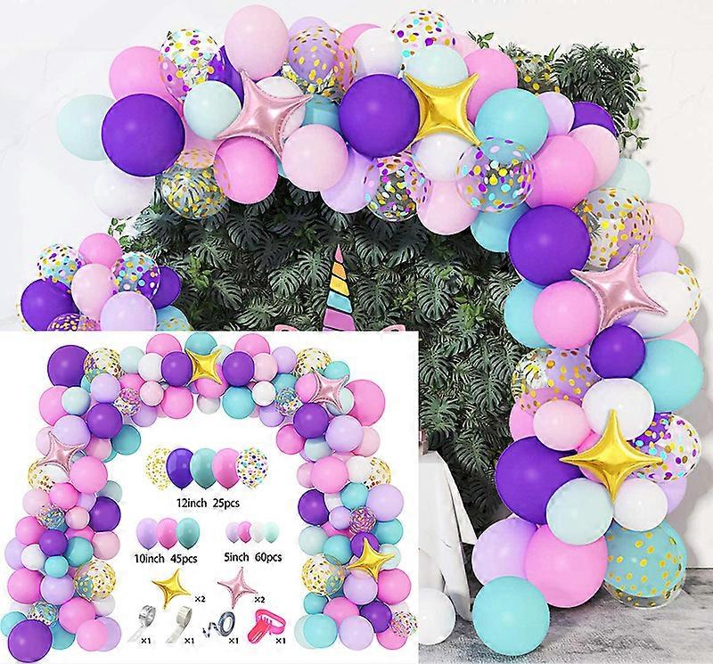 Balloon Combo Kit Rainbow Balloon Decoration Kit Balloon Chain Set ...