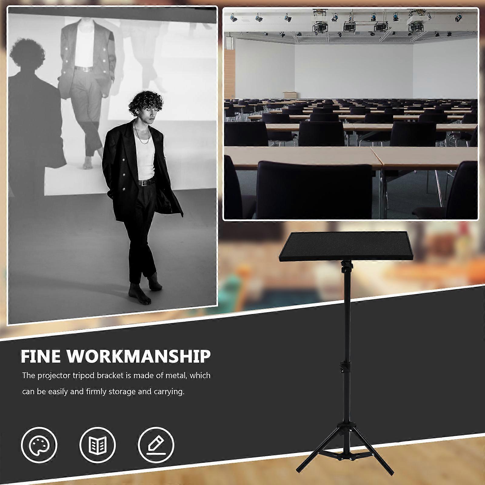 Laptop Floor Stand Projector Tray Tripod Projector Tripod Table ...