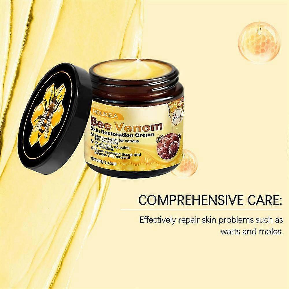 Bee Venom Skin Restoration Cream Bee Venom Comprehensive Cream Bee Venom Anti-wart Serum For All ...