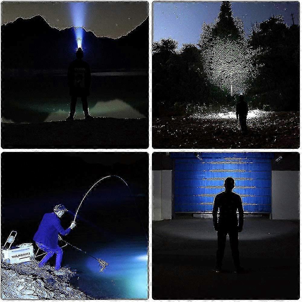 Headlamp, Waterproof Rotating Cap Visor Light, Ultra Bright Usb ...