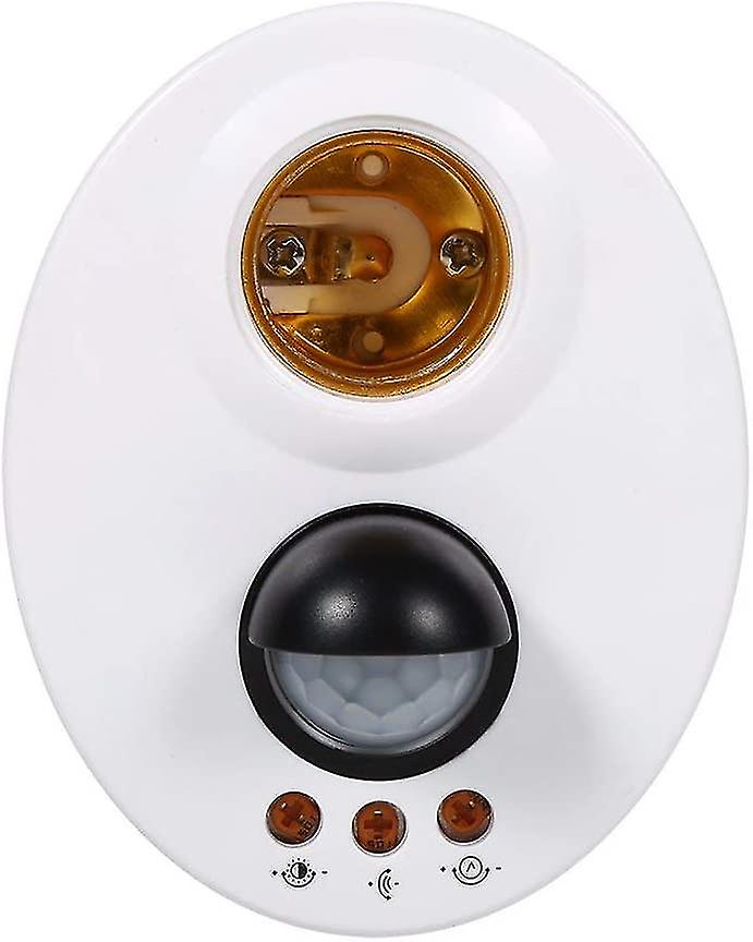 Lamp Holder E27 110-250v Automatic Ir Infrared Sensor Light Base Base ...