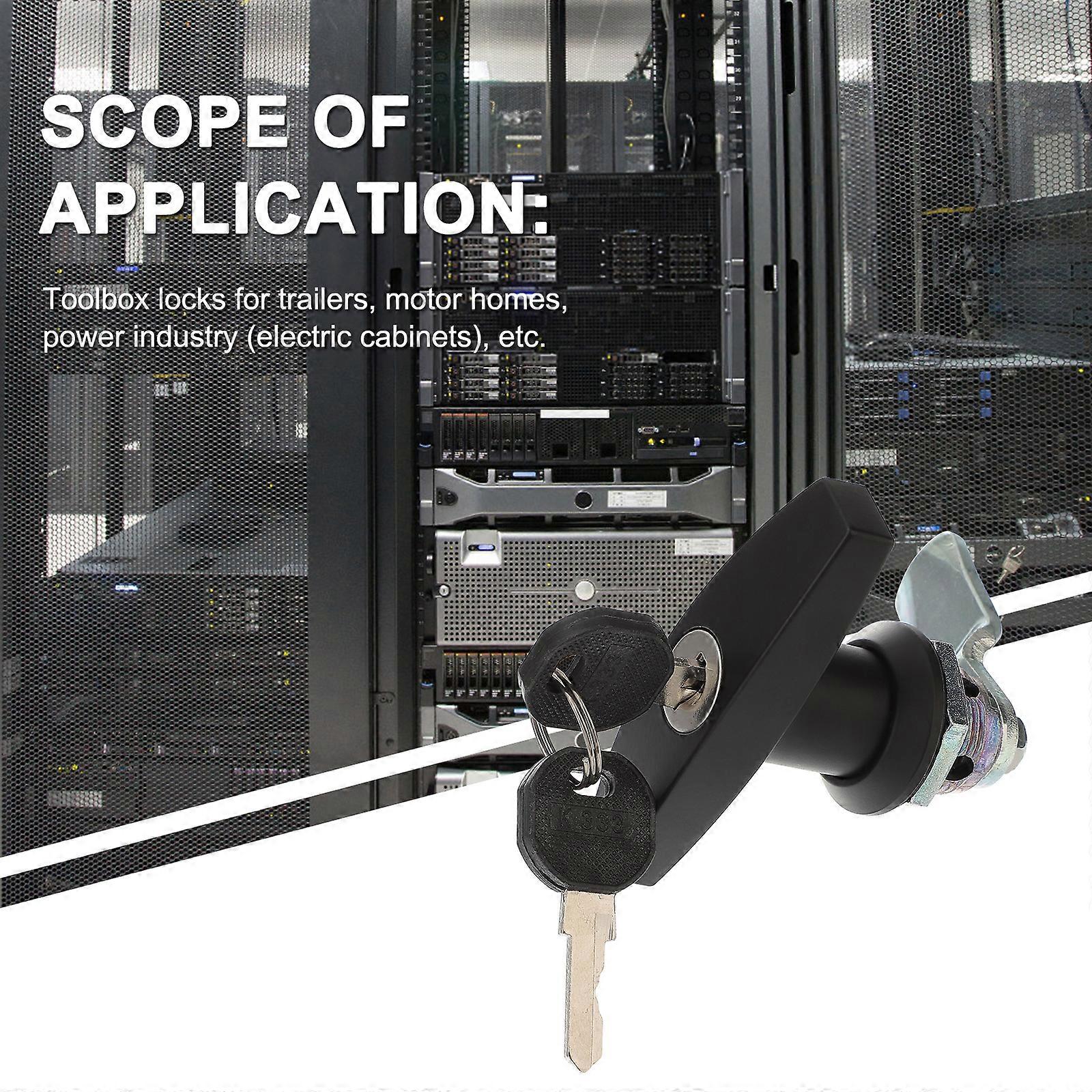 T Type Handle Cabinet Lock Cam Locks for High and low Voltage Cabinet ...