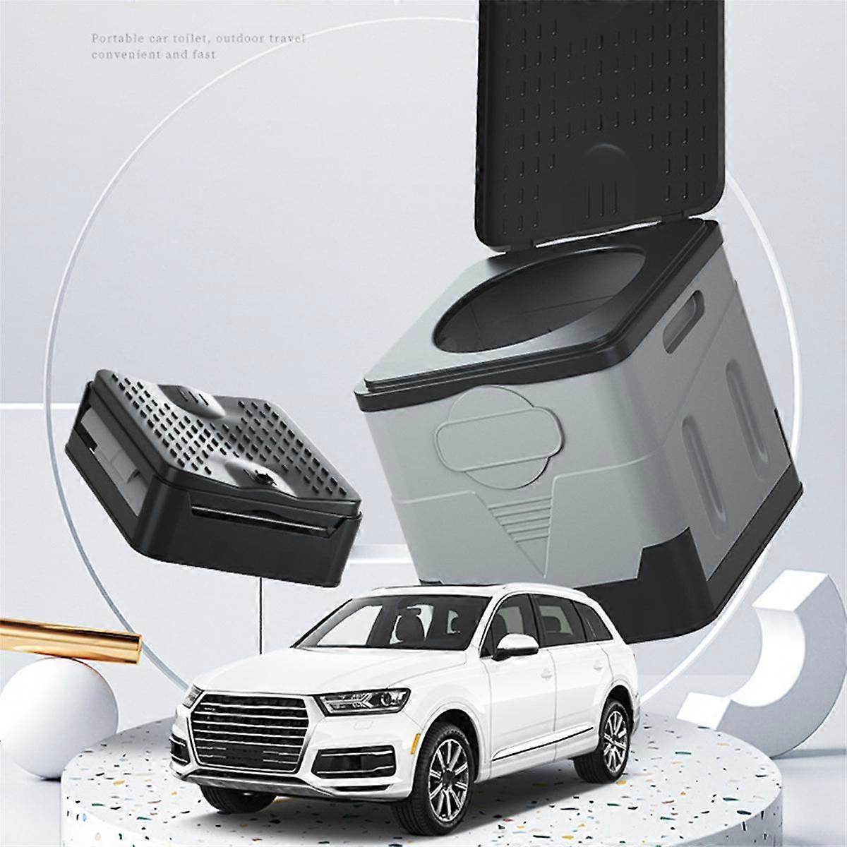 Portable Folding Toilet for Camping Travel Folding Car Emergency Toilet ...