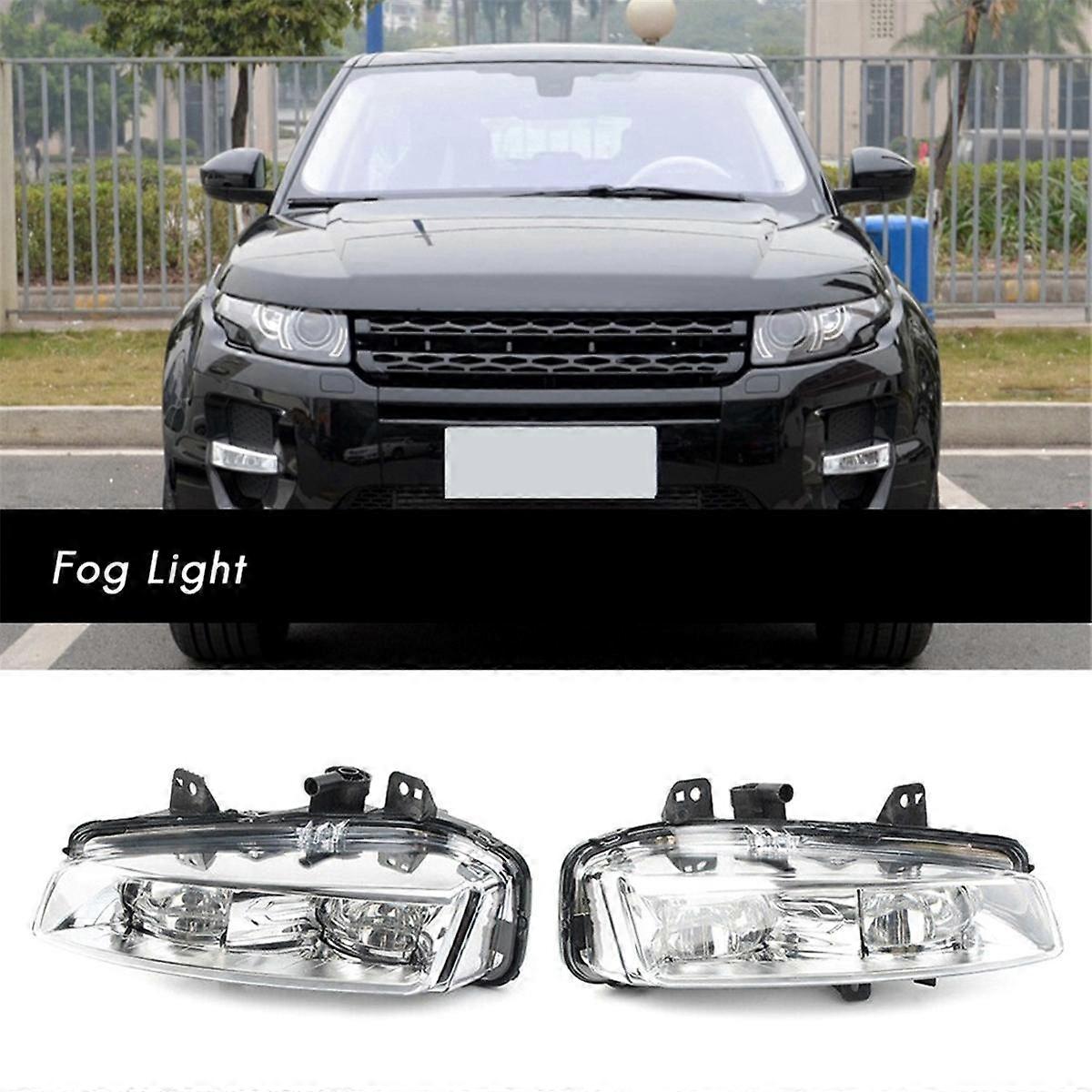 1Pair Car Front Bumper Fog Lamp Light for Evoque 2011-2015 LR026089 ...